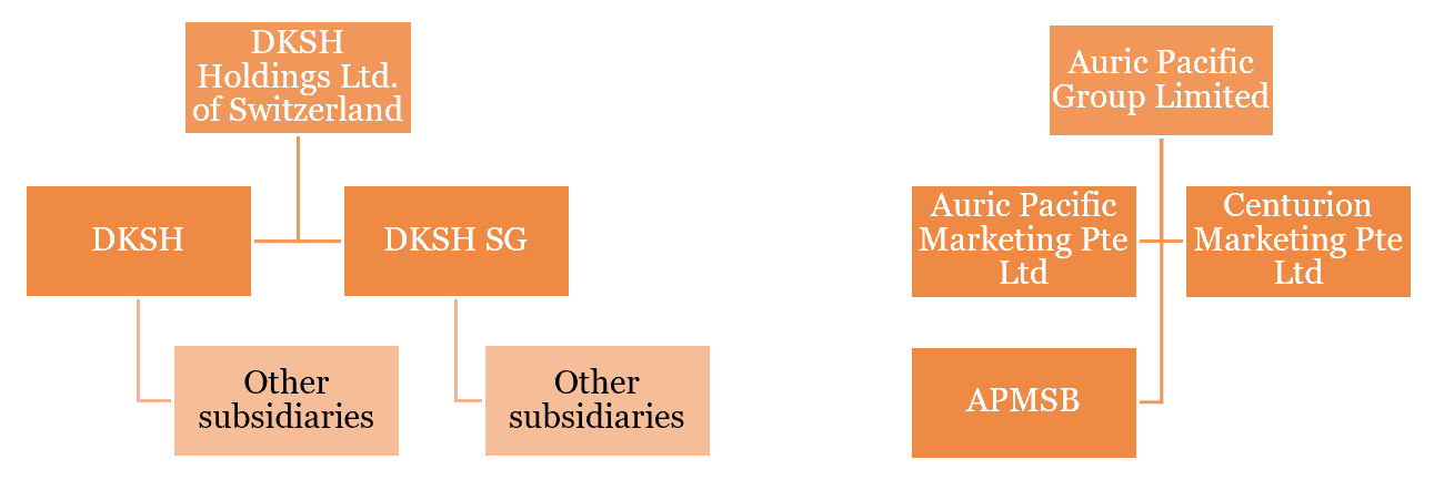dksh structure - The Fifth Person